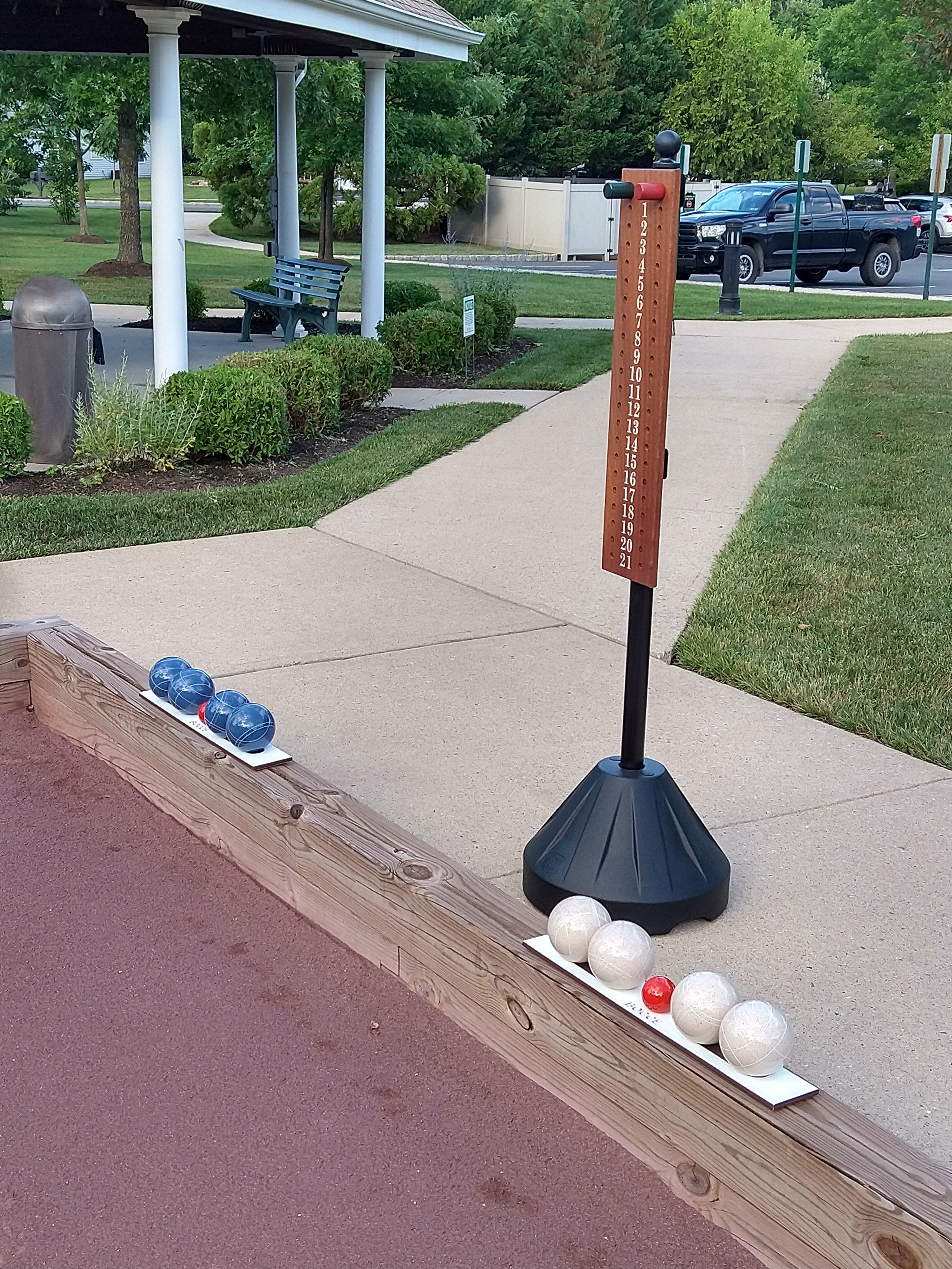 Bocce Ball Holders | Low profile | Bocce ball rack | Great Gift ...